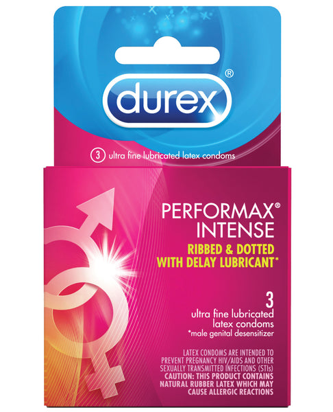 Durex Performance Intense Condom - Box of 3 – G Spot Zone